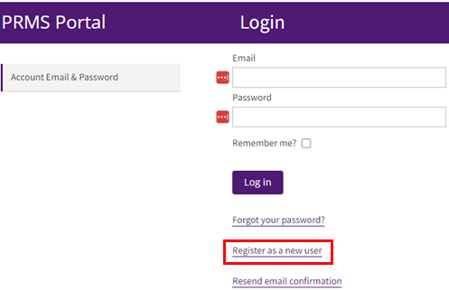 PRMS Portal - User Guide | ARPANSA